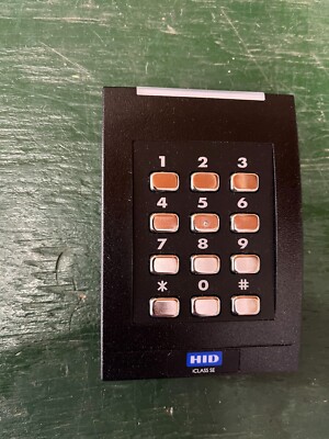 HID 921NNNTEK2037R iClass Reader, RK40, Wall Switch Keypad | eBay