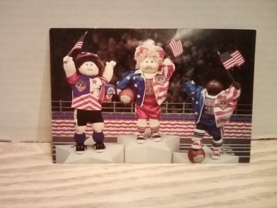 Cabbage Patch Kids Olympic Kids Postcard EX. | eBay