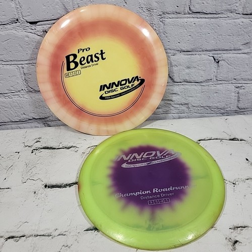 Innova Disc Golf Distance Driver Lot Of 2 Discs Pro Beast - Champion ...
