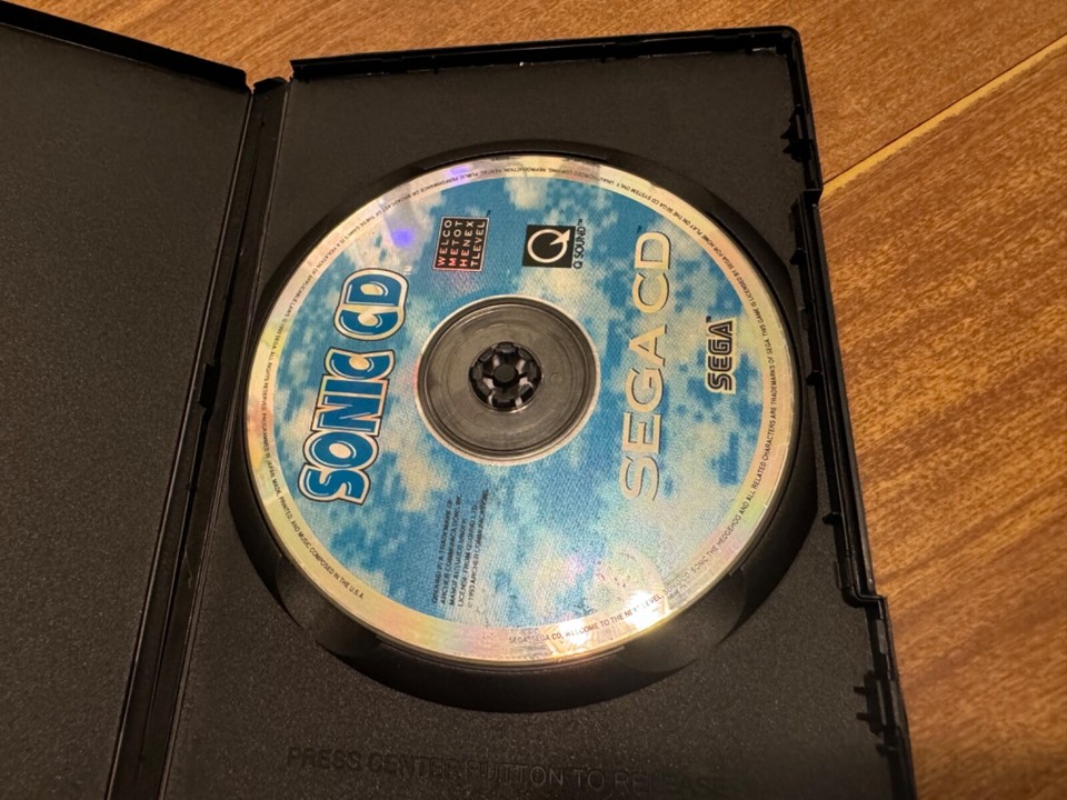Sonic CD (Sega CD, 1993) DISC ONLY classic family fun video game L@@K ...