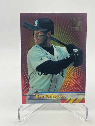1994 TOPPS STADIUM CLUB FINEST KEN GRIFFEY JR. #5 HOF MARINERS | eBay
