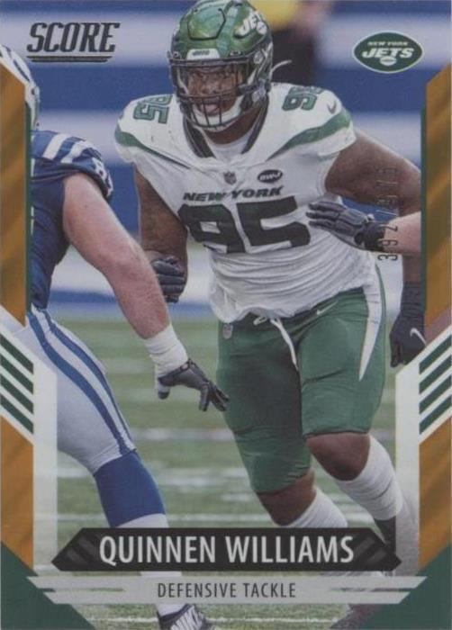2021 Score - Quinnen Williams #49 Lava /575 for sale online | eBay