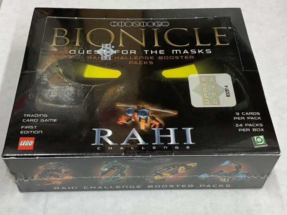 LEGO Bionicle Quest for Masks: RAHI challenge 1st edition Sealed Box 24 ...