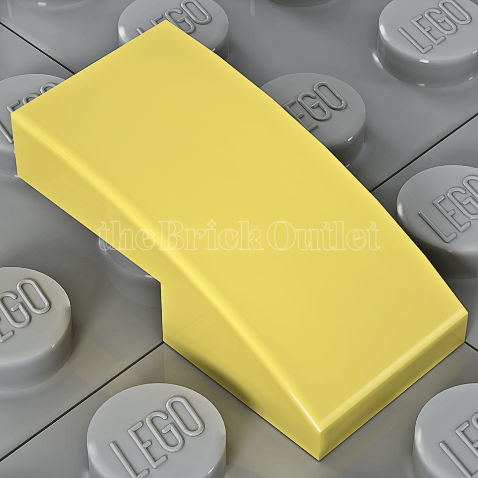 LEGO 2x1 Slope Curved Part 11477 "NEW" - All Colors Available Including ...