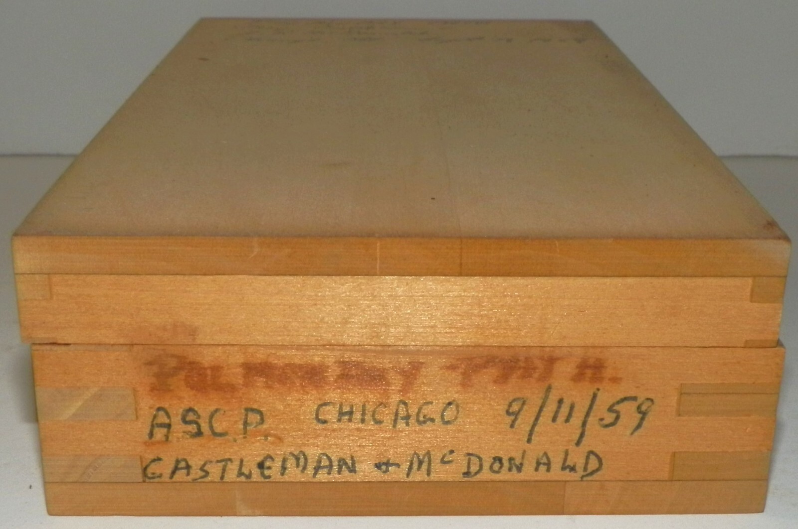 Set of 25 Microscope Slides, Pathology, Armed Forces Institute 1959 ...