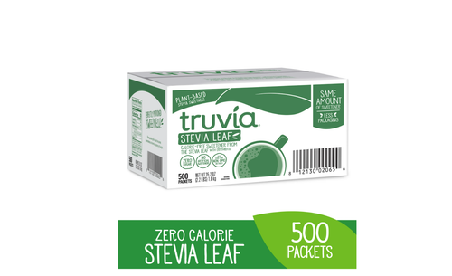 Truvia Natural Stevia Sweetener Packets, 35.2 Ounce, 500 Count (Pack of ...