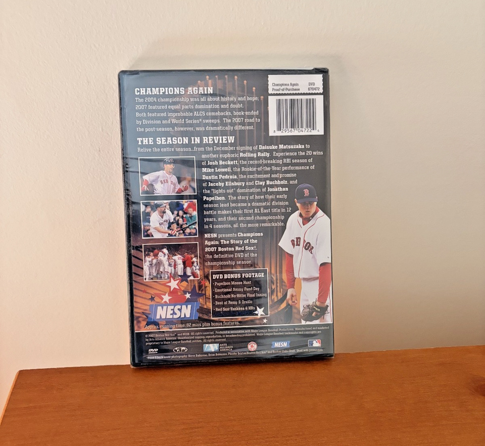 NESN Champions Again: The Story of the 2007 Boston Red Sox - DVD ...