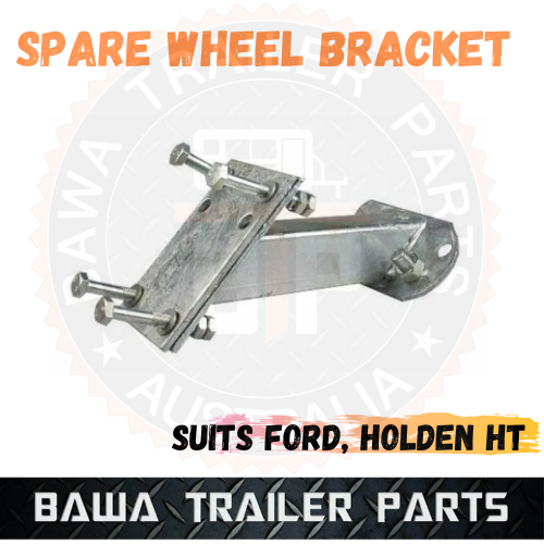 GALVANISED SPARE WHEEL BRACKET TO SUIT FORD HOLDEN HT WHEELS SIDE TYRE ...