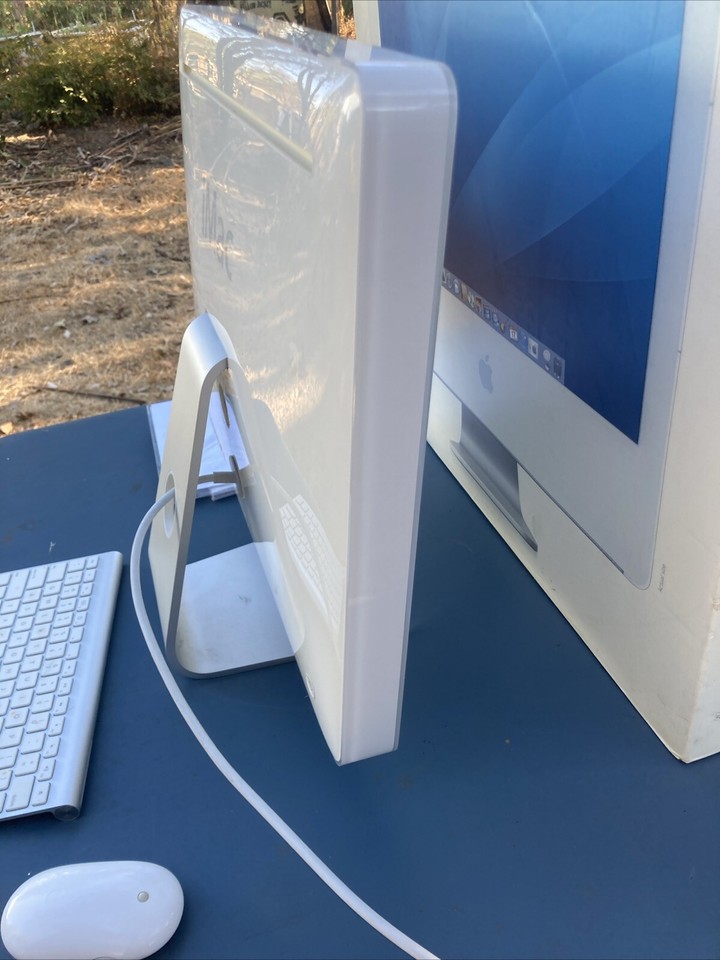 VTG 2005 Apple iMac PowerPC G5 20" Model A1145 1.5 GB RAM W Original ...