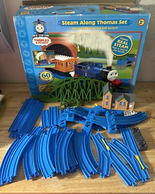 TOMY Thomas & Friends Steam Along Thomas 2006 original box NOT COMPLETE ...