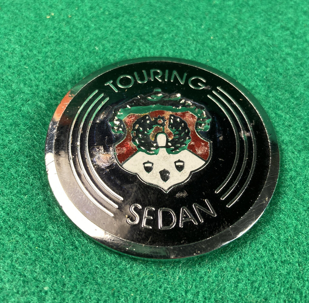 Vintage Oldsmobile 98 Regency Touring Sedan Round Nameplate Emblem 1988 ...