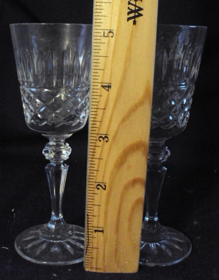 Galway Crystal Rathmore Cordial glass Pair (2) signed | eBay