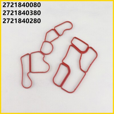 Oil Filter Housing+Timing Case Gasket For Mercedes-Benz 2721840280 ...