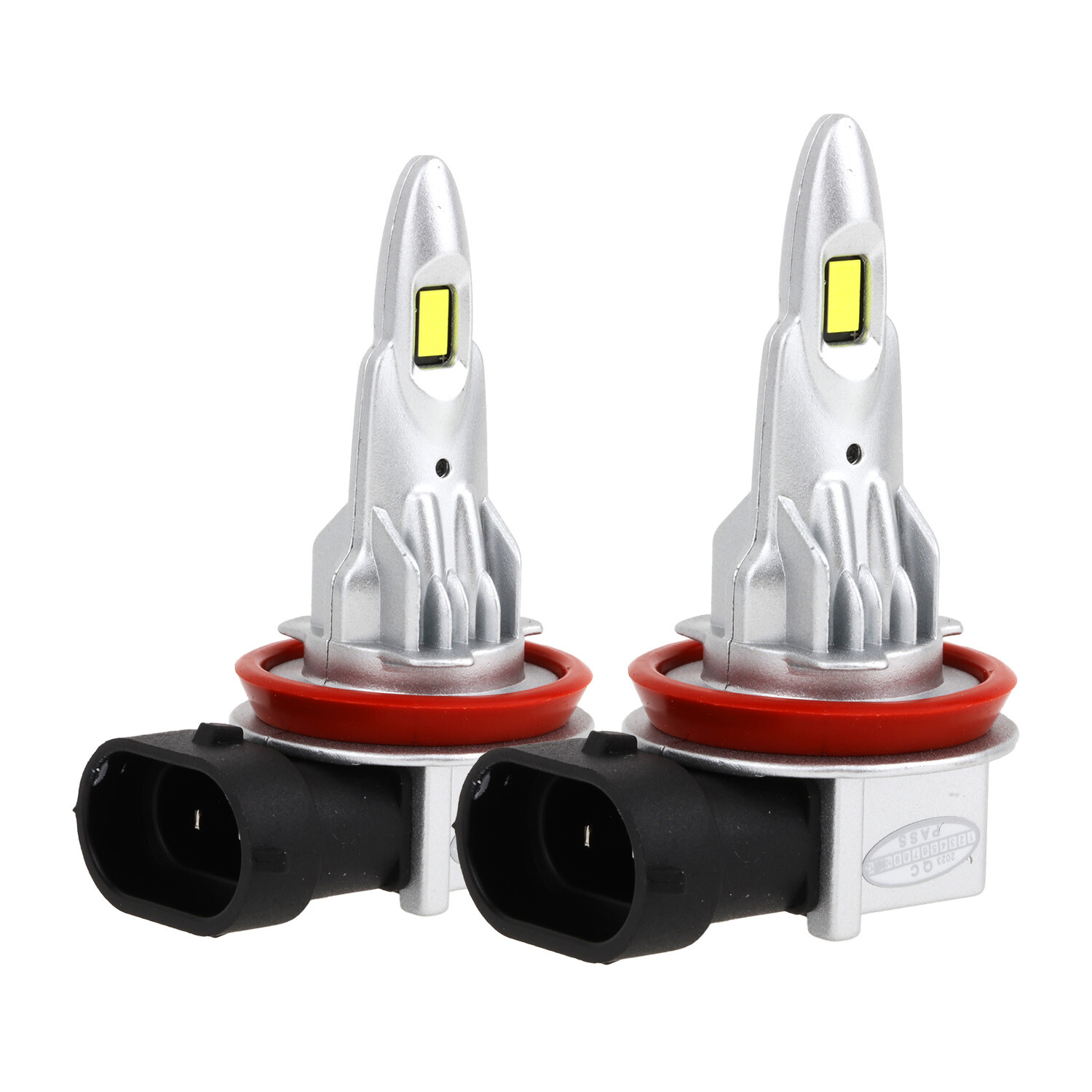 2x H11 H8 H9 LED Fog Light Bulb Car Driving Lamp DRL 6000K Super Bright ...