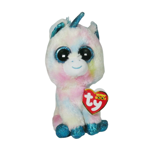 Ty Beanie Boo TySilk Blitz the Sparkly Rainbow Unicorn 6 inch 2019 | eBay