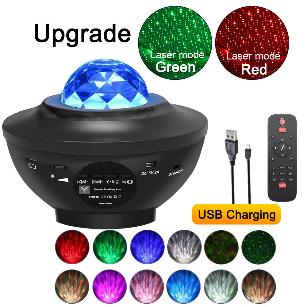 Star Projector for Kids & Lover, 3 in 1 Ocean Wave Projector Star Sky ...