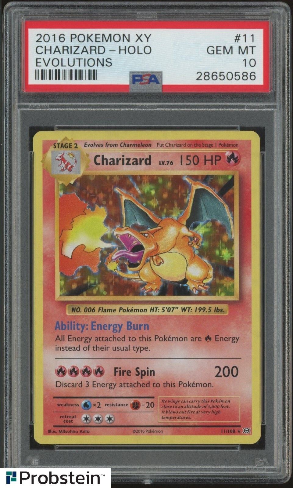 Charizard 2016 XY: Evolutions #011/108 Holo Price Guide - Sports Card ...
