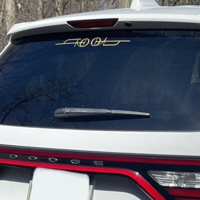 Tool band sticker vinyl decal 16” Permanent & Waterproof GOLD or choose ...