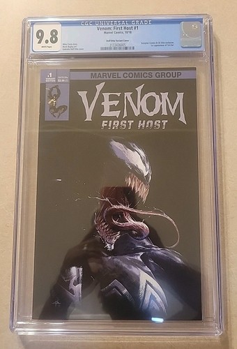 Venom: First Host #1 -CGC 9.8- 1ST TEL KAR- DELL'OTTO Variant Edition ...