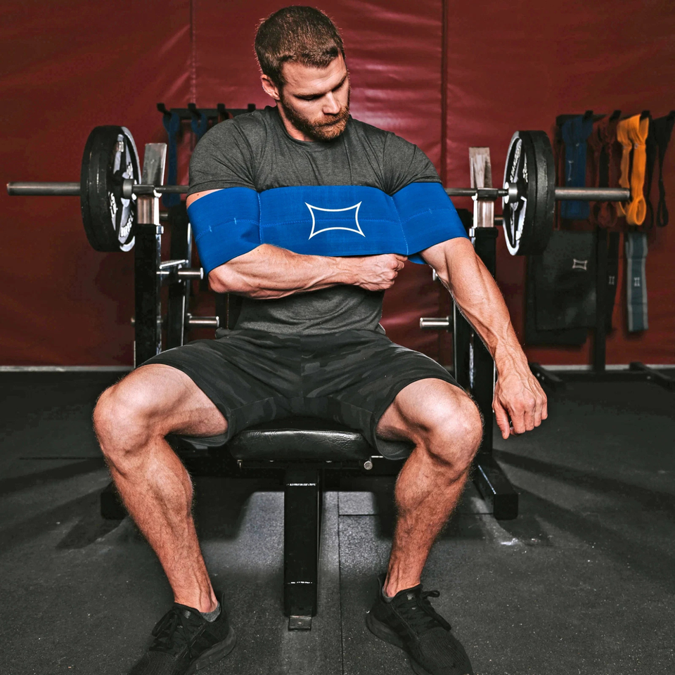 Sling Shot Reactive Power Lifting Band by Mark Bell - Blue - Increase ...