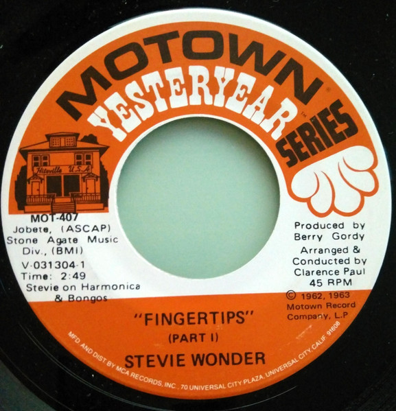 Stevie Wonder - Fingertips (7" Single) | eBay