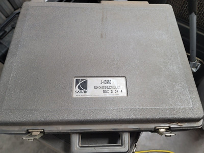 Saturn Special Tools J-43960 Body/Chassis/Electrical Kit Box 3 of 4 | eBay