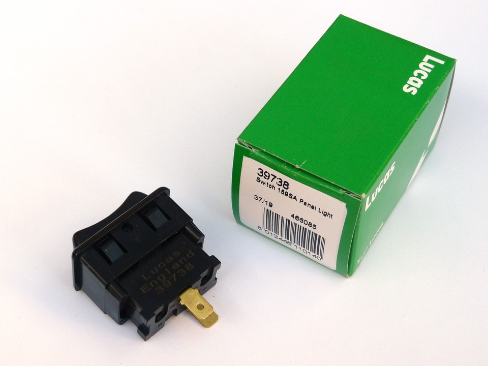 Genuine Lucas 39738 159SA Panel Light Switch for MGB Midget AH Sprite ...