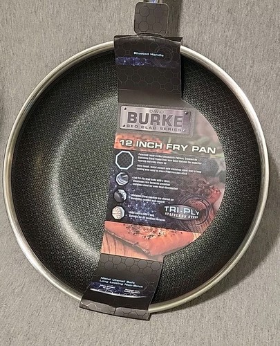 David Burke Geo Clad 12" Frying Sauté Pan - Laser Etched Geometric ...