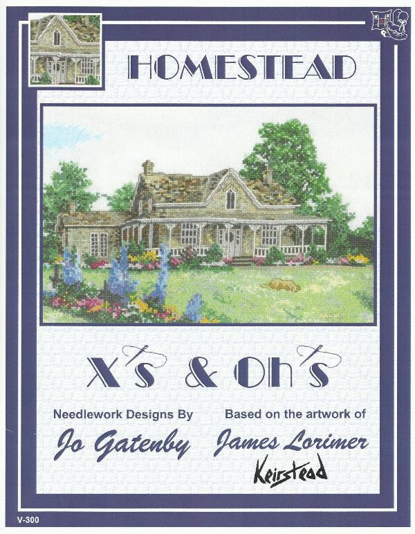 Cross Stitch Pattern HOMESTEAD - Keirstead Home Cross Stitch - X's & Oh ...