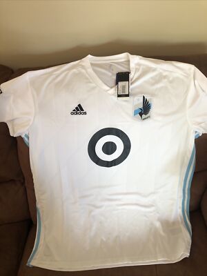 Adidas MNUFC Minnesota United FC MLS Away Soccer Jersey NWT Size 2XL ...