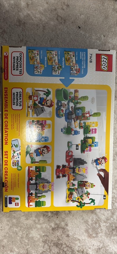 LEGO SUPER MARIO: Creativity Toolbox Maker Set 71418 Building Set - NEW ...