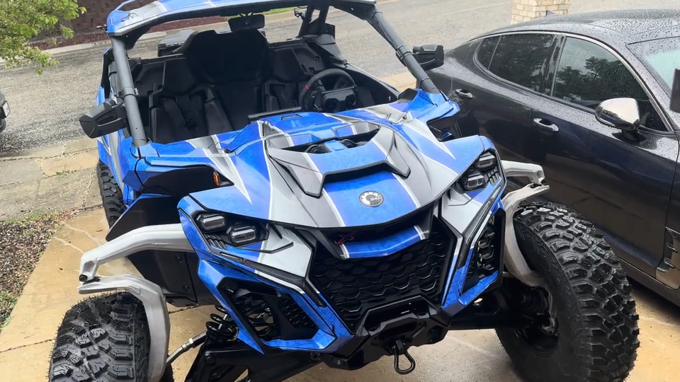 2024+ Can Am Maverick R Max Decal Graphic Kit Wraps 4 Door Off Road ...