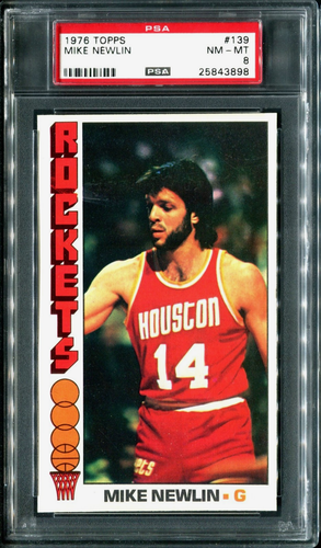 1976 Topps Basketball #139 Mike Newlin PSA 8 NM-MT | eBay