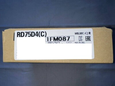 MINT CONDITION RD75D4 (C) MITSUBISHI MELSEC iQ-R sequencer RD75D4-C *IN ...