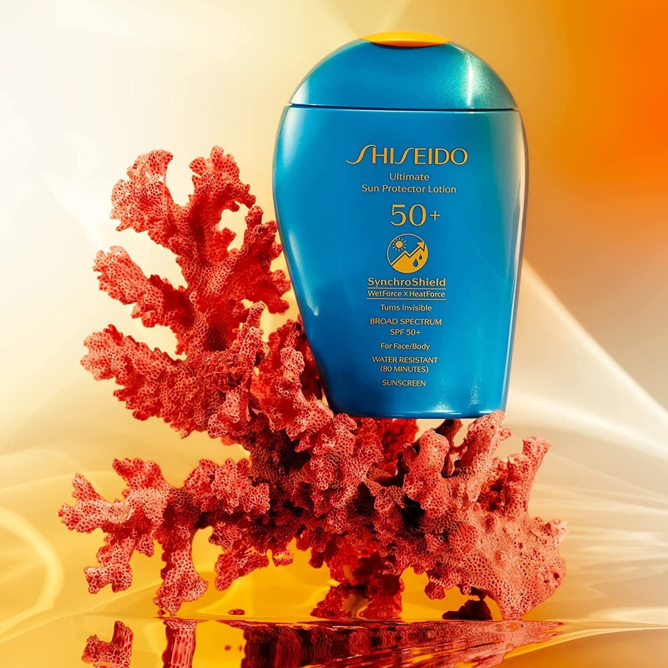 Shiseido Synchroshield Ultimate Sun Protector - 5 fl oz./ 150ml Ocean ...