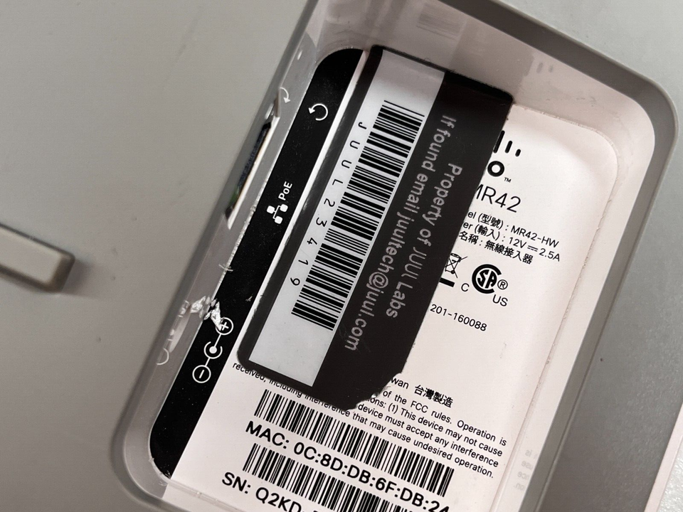 Cisco Meraki MR42-HW Cloud Managed Access Point MR42 - UNCLAIMED | eBay