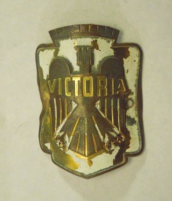 Vintage Victoria Bicycle Head Badge Emblem - #1 | eBay