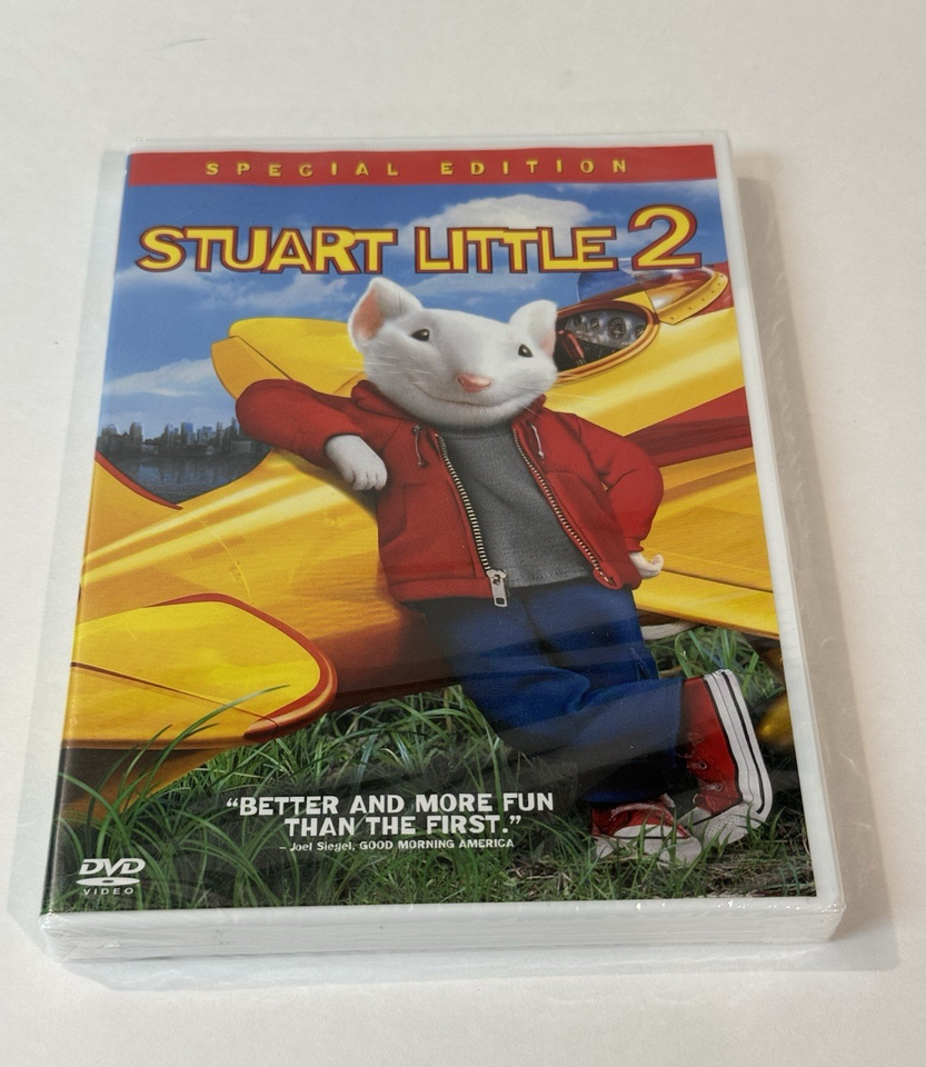 Stuart Little 2 DVD 2002 Animated Widescreen Full Screen Special ...