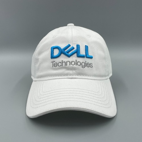 DELL Technologies Computer Texas Hat White Blue Spell Out Cap | eBay