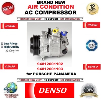 DENSO AIR CONDITIONING AC COMPRESSOR 94812601102 94812601103 PORSCHE ...
