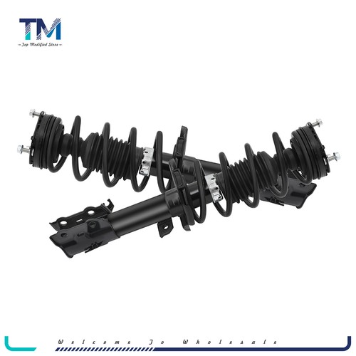 2 Front Complete Struts Shock Absorber For 2014 2015 Ford fiesta w ...