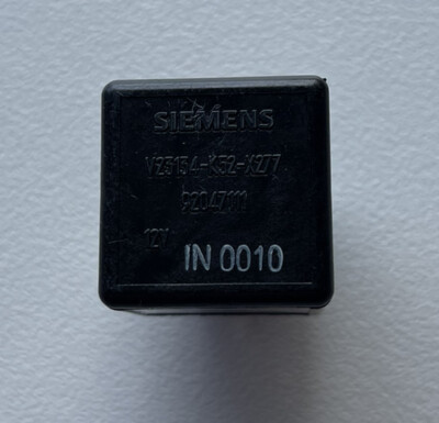 92047111 Siemens IN0010 Holden Relay 4 Pin VT VU VX VY VZ Commodore ...