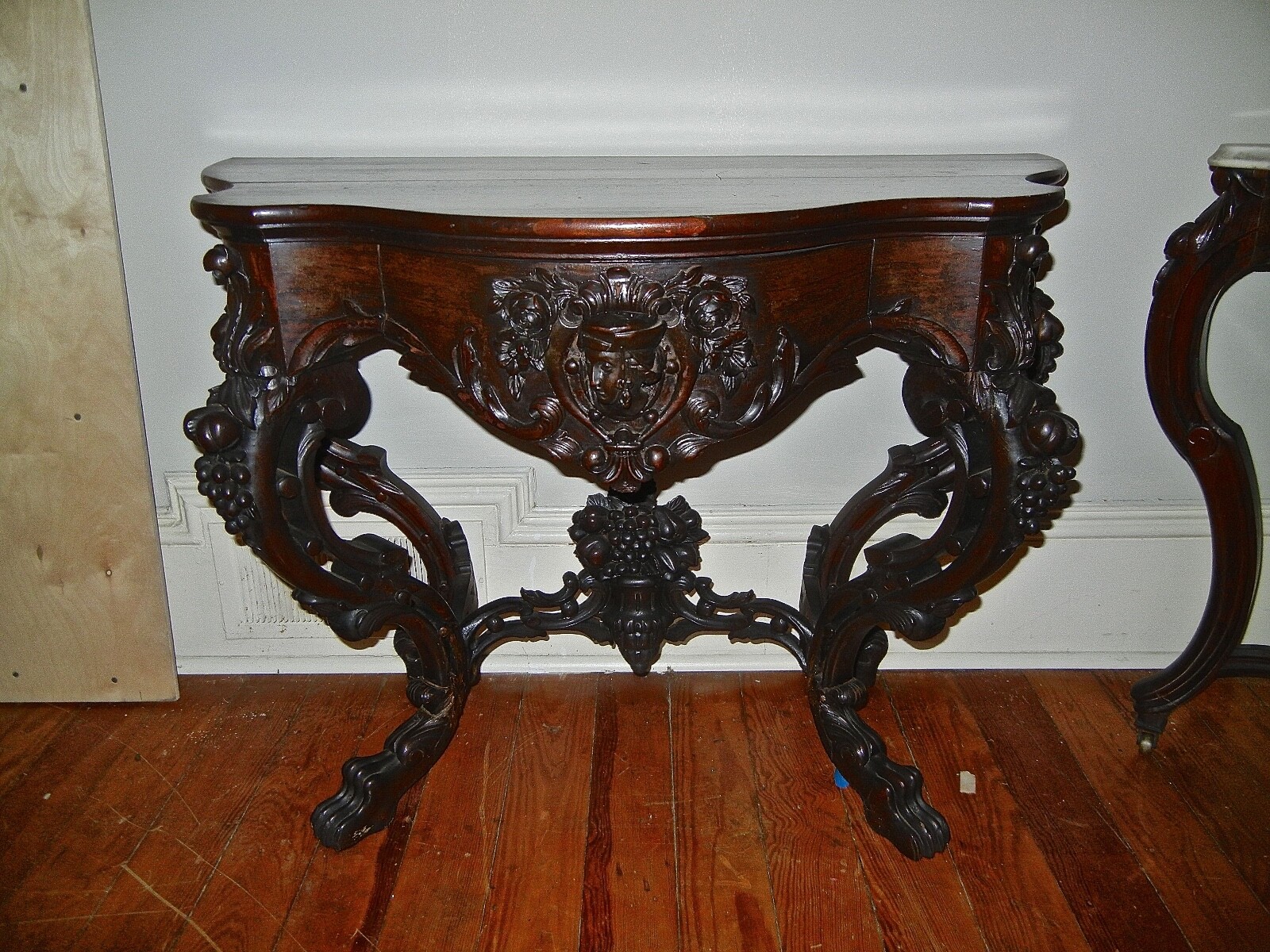 Antique Belter Rococo Rosewood Pier Table 1800's | eBay