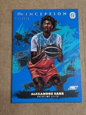 2021-22 TOPPS INCEPTION OTE OVERTIME RC ALEXANDRE SARR ELITE BLUE 36/199 WIZARDS | eBay