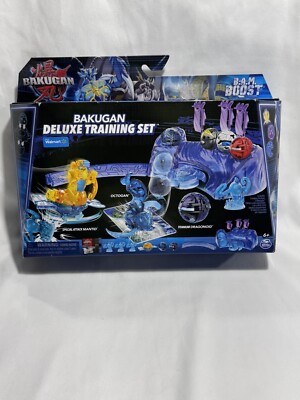 BAKUGAN DELUXE TRAINING SET W/SPEC ATTACK MANTID, OCTOGAN & TITANIUM ...