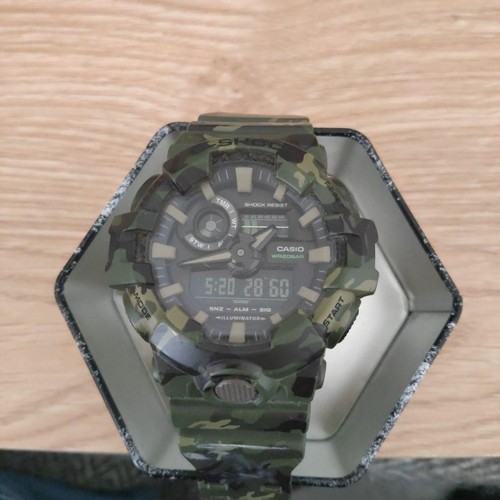 Casio G Shock GA 100CM Camouflage Digital Shock Resistant Water ...