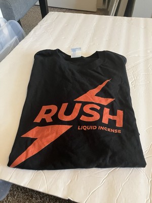 Rush liquid Incense Tshirt Black Medium C275 | eBay