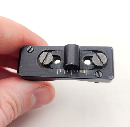 Vintage Williams Rear Receiver Peep Sight JEMS Slide Only (#3) | eBay