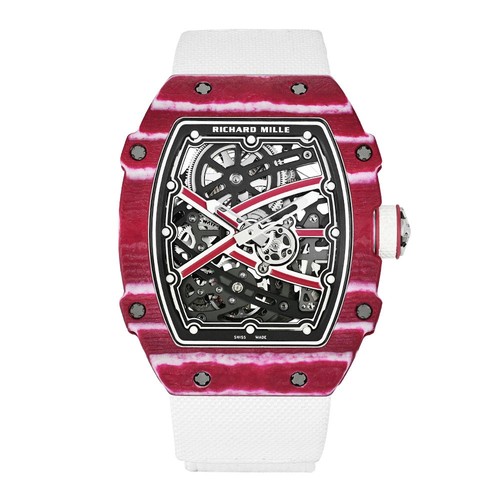 Richard Mille RM 67-02 Watch 39MM Skeleton Index Hour Markers Dial ...