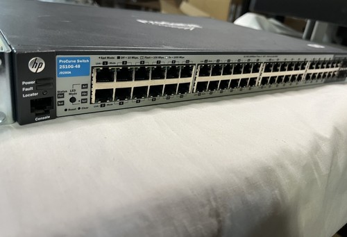 HP J9280A - HP Procurve 2510-48G Layer2 Gigabit Switch | eBay Australia